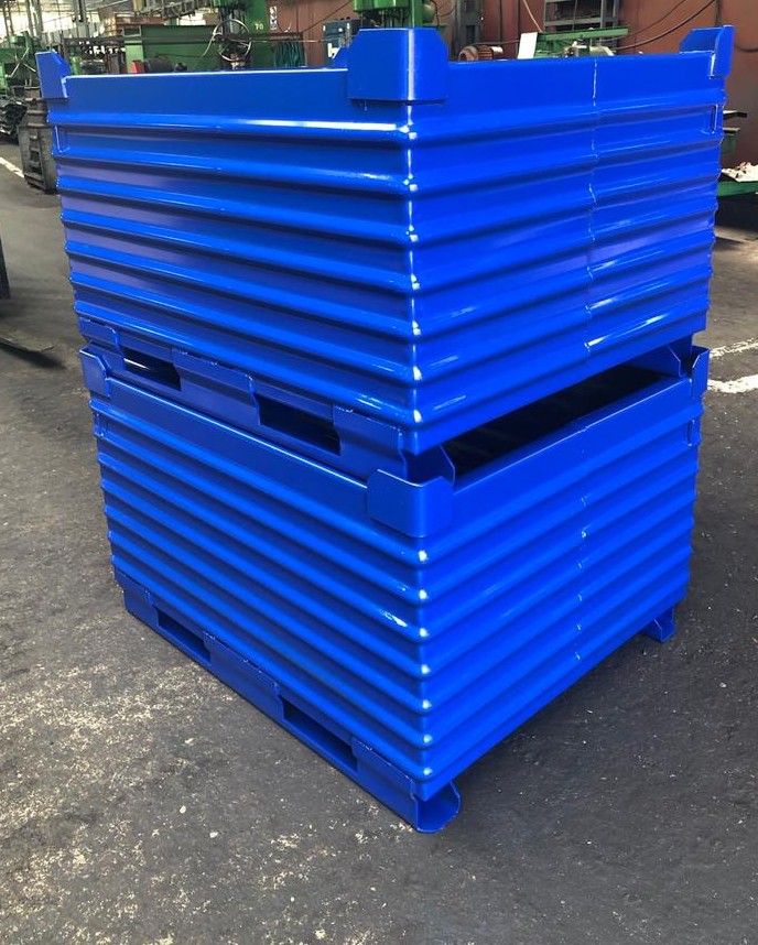 Premier Bins: Heavy-Duty Ford style Steel scrap and Storage Solutions